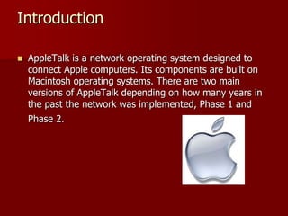 Apple talk ppt | PPTX | Operating Systems | Computer Software and Applications