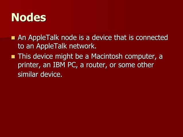Apple talk ppt | PPTX | Operating Systems | Computer Software and Applications