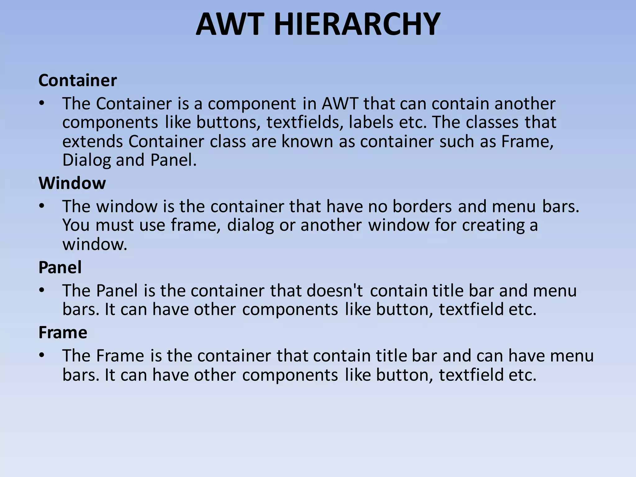 Applet in java | PDF