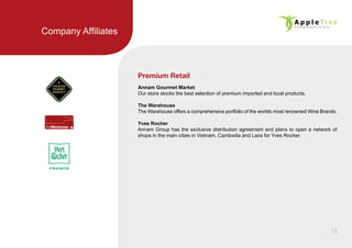 Apple Tree Hospitality Presentation for Myanmar | PDF