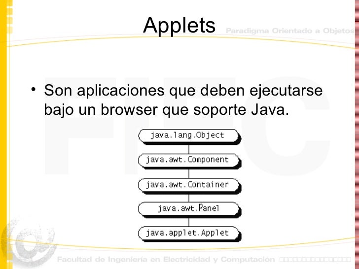 Programación en Java: Applets