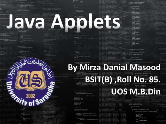 Java Applets | PPT