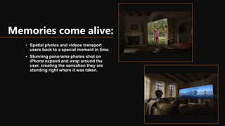 Apple Vision Pro - the era of spatial computing | PPT