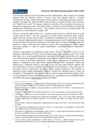 Apple vs. android | PDF