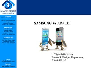 Infographic Apple Vs Samsung