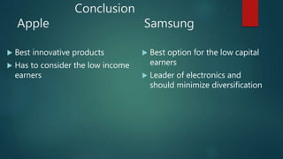 Apple vs samsung marketing | PPTX