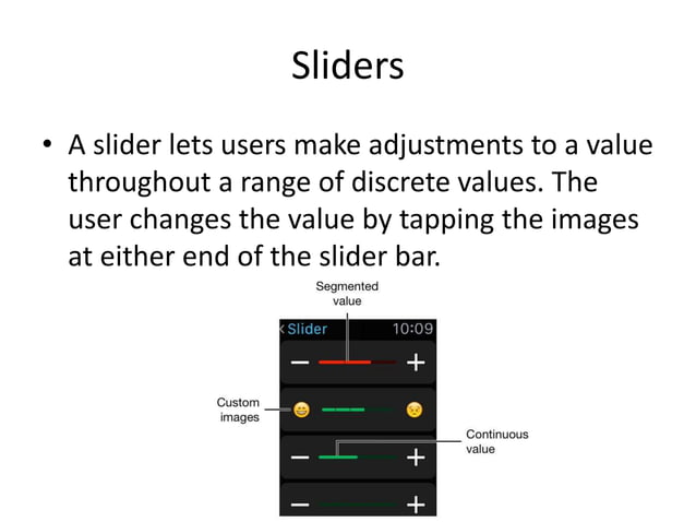Apple Watch Human Interface Guidelines | PPT