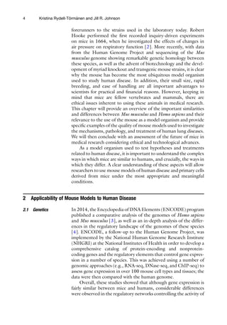 Applicability of mouse models to the study of human disease.pdf