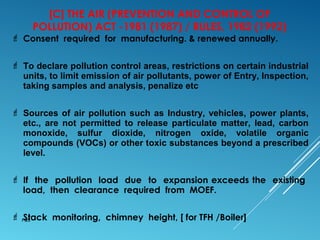 Applicable laws or legal requirements for textile unit | PPT