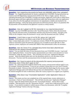Applicant FAQs | PDF
