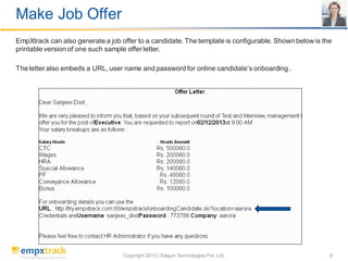 Applicant tracking module | PPT