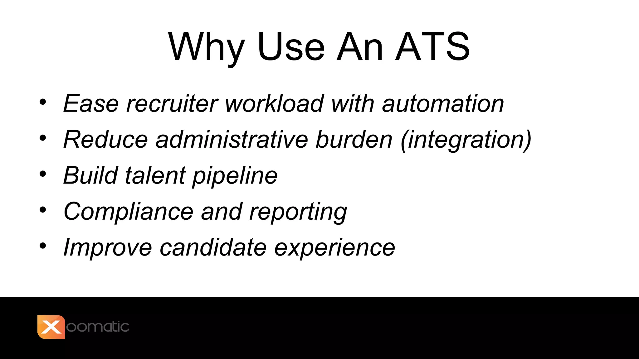 ATS Benefits: How ATS Improves Time, Cost and Quality of Hire by ...