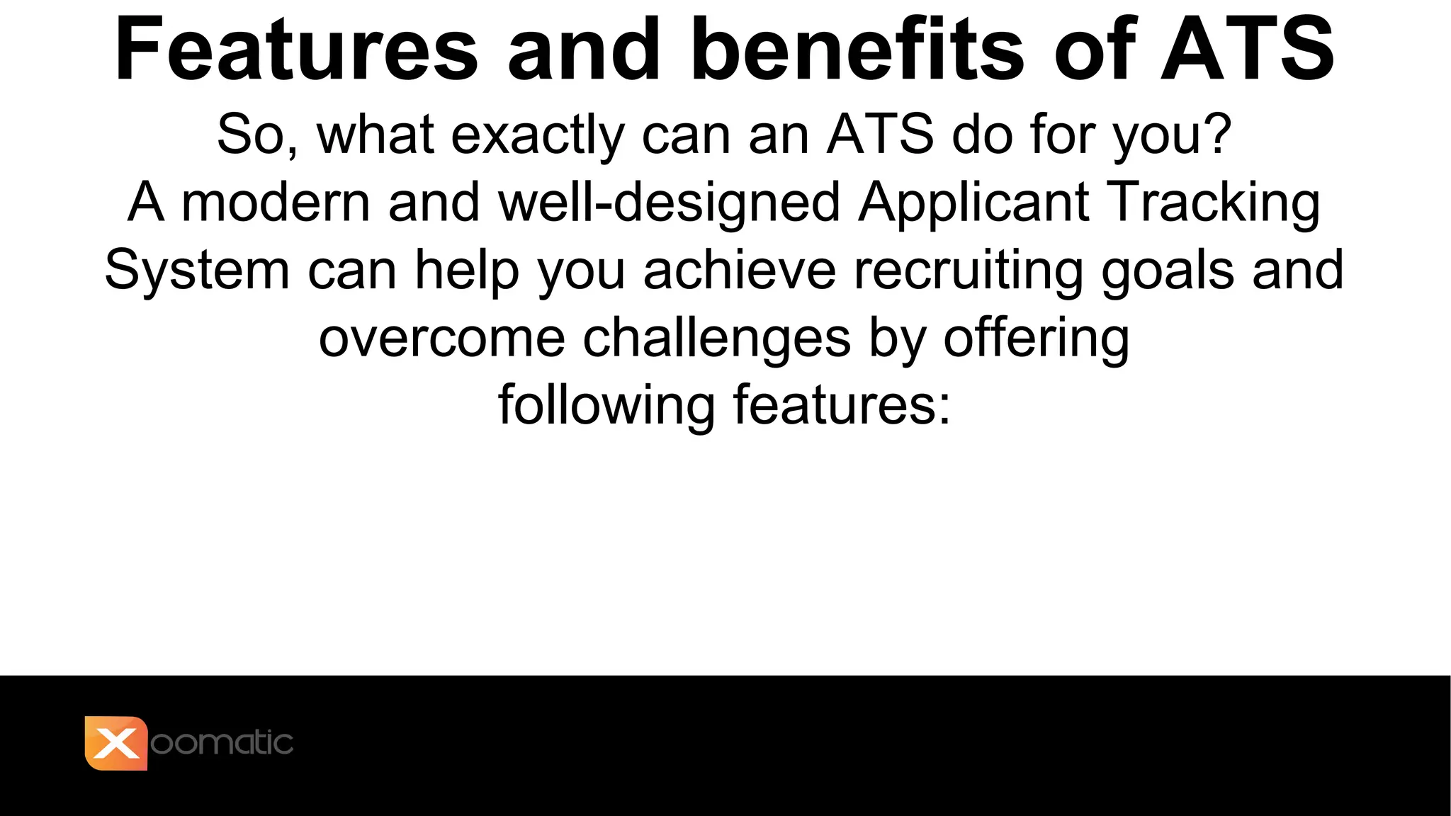 ATS Benefits: How ATS Improves Time, Cost and Quality of Hire by ...