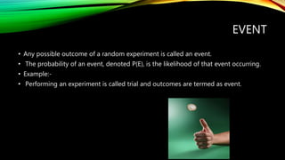 Applicaon of probability in day to day life | PPTX