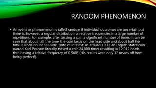 Applicaon of probability in day to day life | PPTX