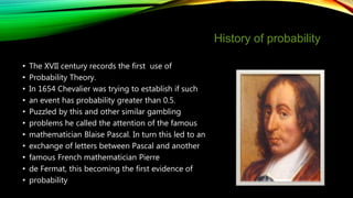 Applicaon of probability in day to day life | PPTX