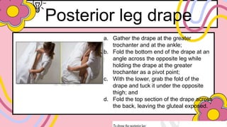 Draping Application in wellness massages | PPTX