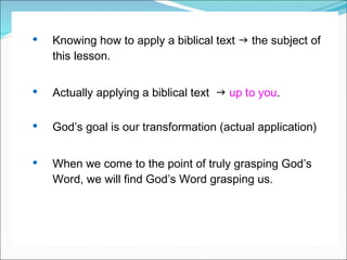 Meaning and Application | PPT