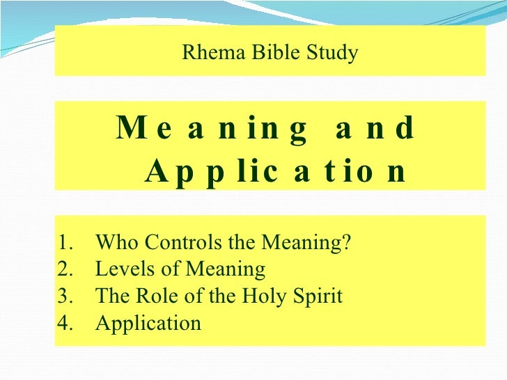 Meaning And Application meaning-and-application