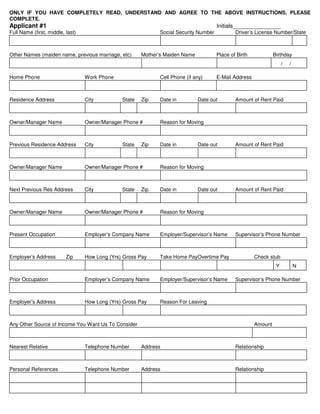 Application | PDF