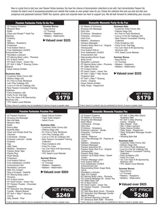 Passion Parties Application | PDF