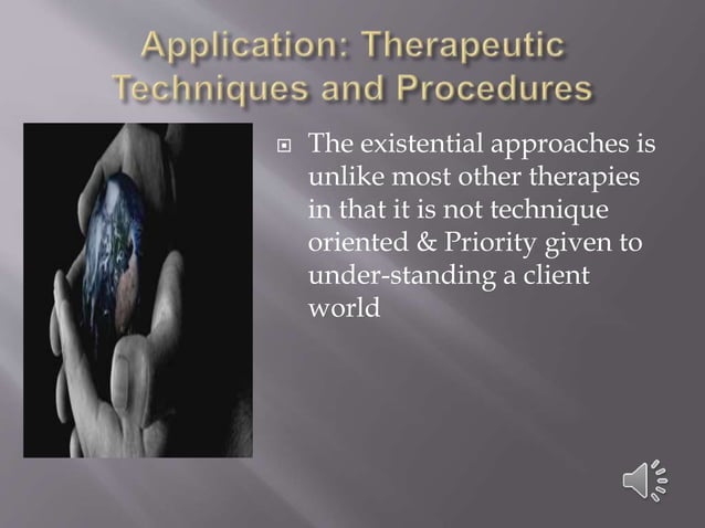 Application : Therapeutic Techniques and Procedure | PPT