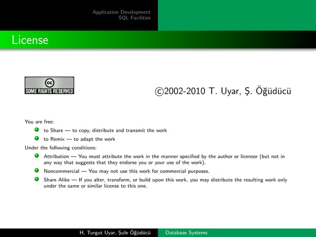 Database Systems - Application Development | PDF