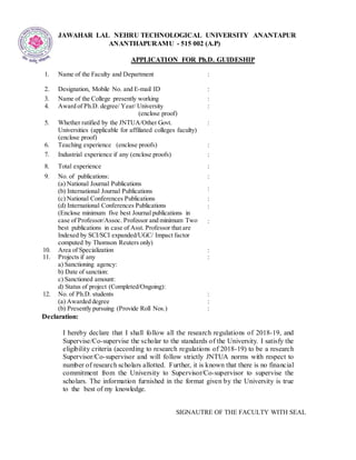 Application for-ph.d-guideship | DOCX