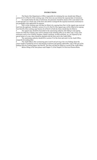 Application form-for-regular-pension-and-graduaity | PDF