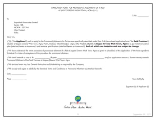 Application form-kp-plots-wishtown-agra-call-9958959555 | PPT