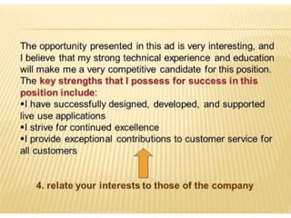 The- letter- of- Application - presentation | PPT