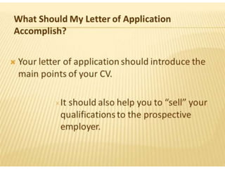 The- letter- of- Application - presentation | PPT