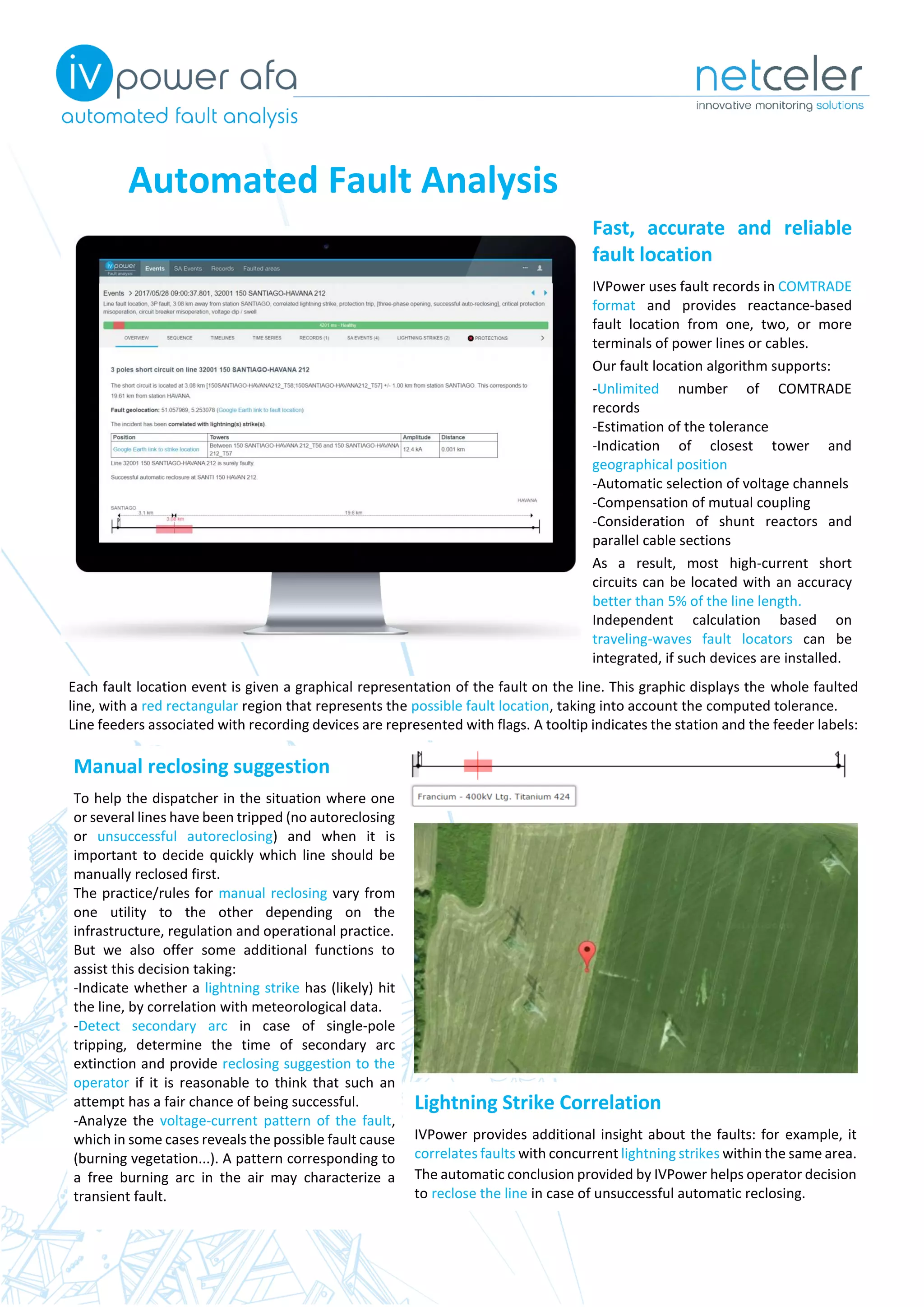 Automated Fault Analysis - IVPower | PDF