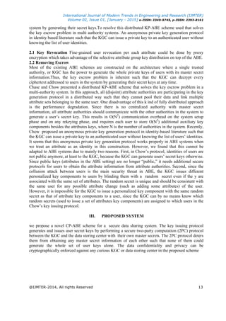 Application of CP-ABE Scheme in Data Sharing System for confidentiality | PDF