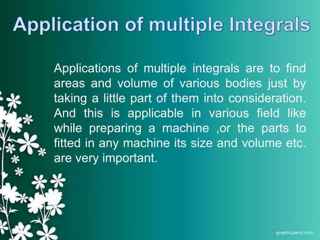 Application of-differential-equation-in-real-life | PPTX