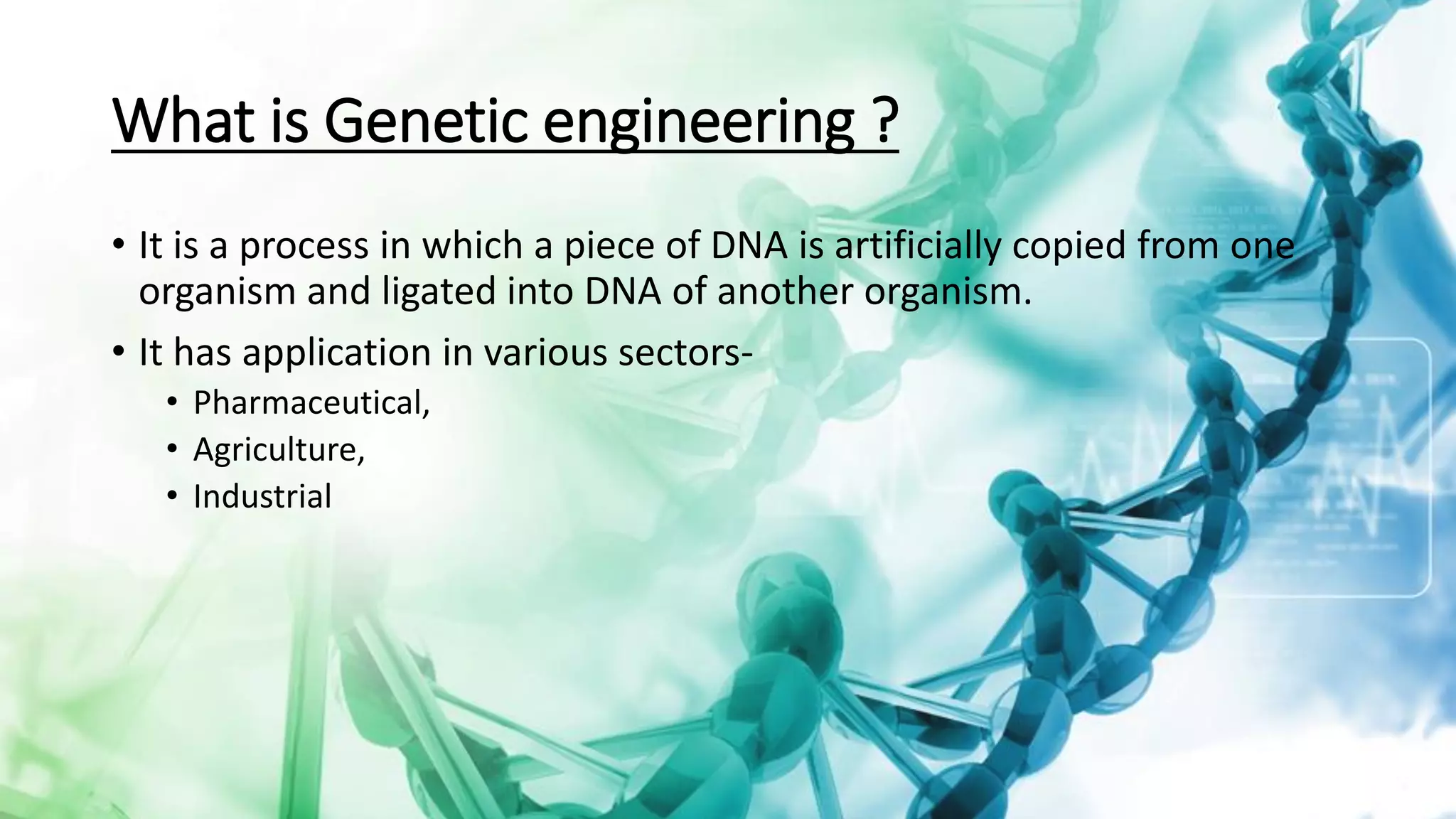 Application-of-genetic-engineering.pdf | Biotech and Biomedical ...