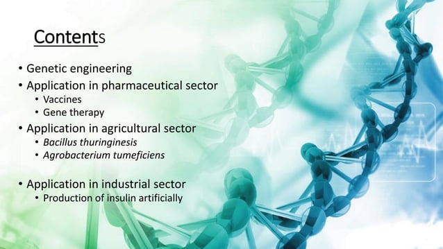 Application-of-genetic-engineering.pdf | Biotech and Biomedical ...