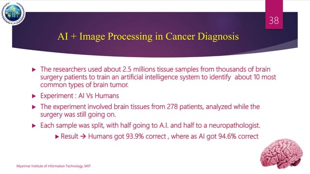 Application Of Image Segmentation In Brain Tumor Detection Pptx Brain And Nervous System