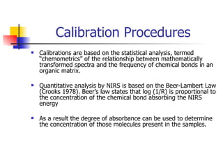 Application Of NIRS In Feed Industry | PPT