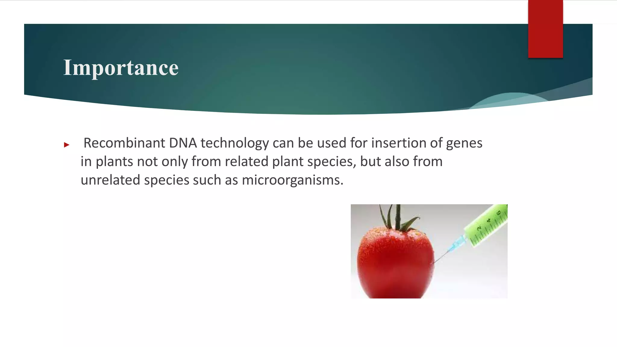 Application-of-rDNA technology-in-healthagriculture-and-environment ...