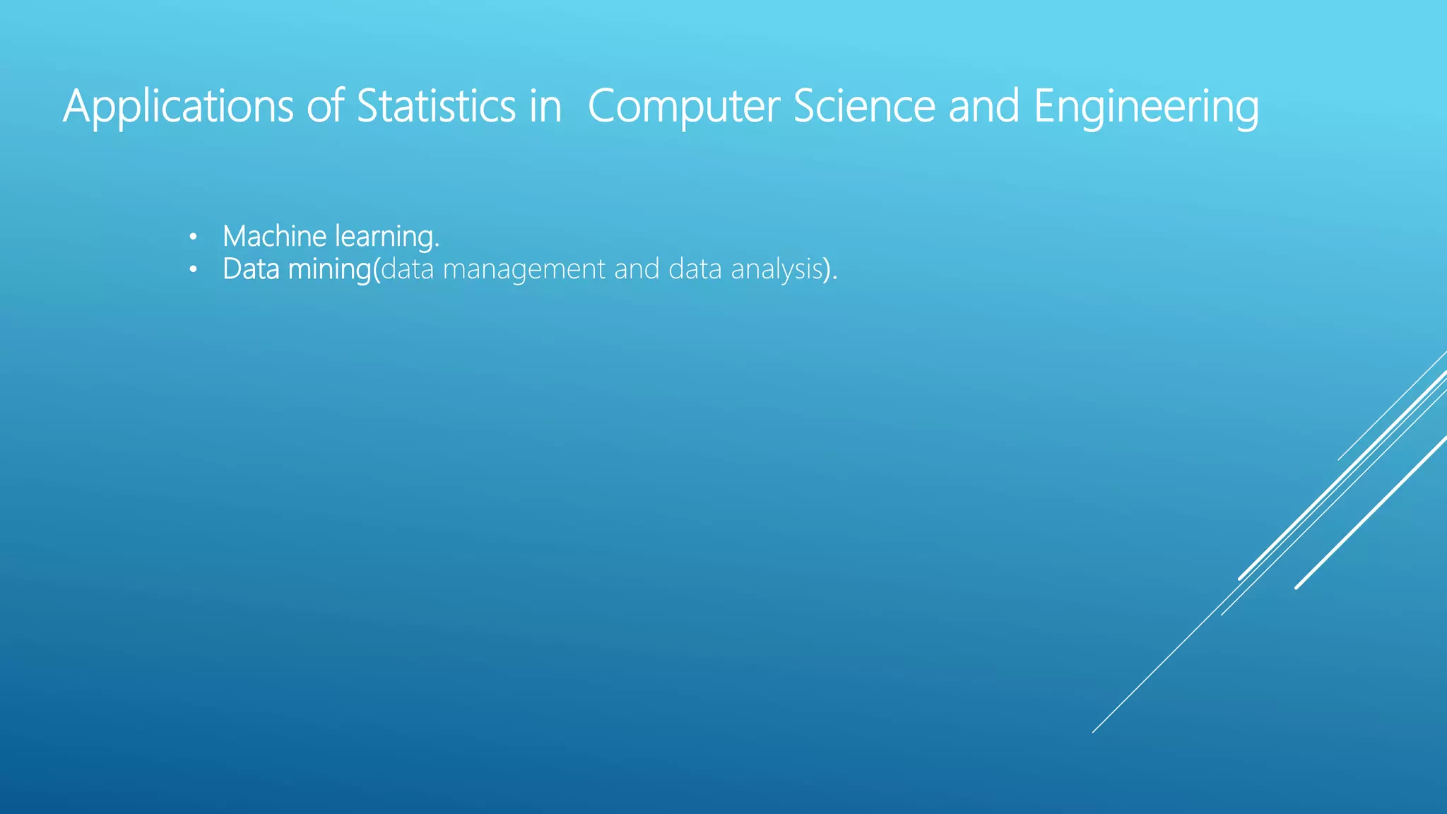 Application of-statistics-in-CSE | PPT