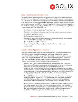 Application Retirement – Road Map for Legacy Applications | PDF