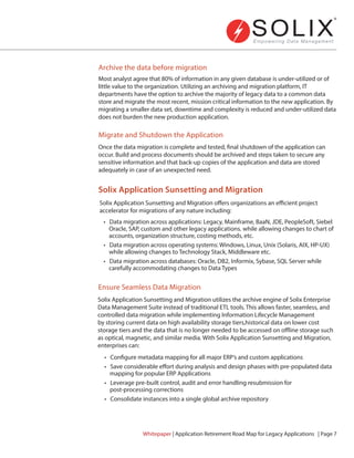Application Retirement – Road Map for Legacy Applications | PDF