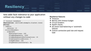 Application Rollout - Istio | PPT | Free Download