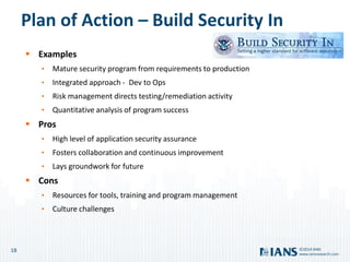 Application Security - Making It Work | PPT