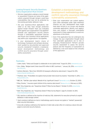 Application Security: Safeguarding Data, Protecting Reputations | PDF