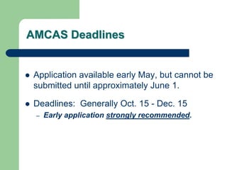 Application & Letters Information | PPT