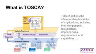 Application and Network Orchestration using Heat & Tosca | PPTX