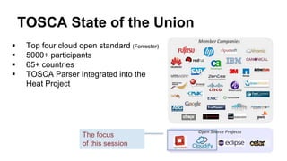 Application and Network Orchestration using Heat & Tosca | PPTX