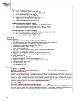 Application & Resume - Sandra Carr-Moore 2018 lg | PDF